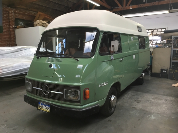 Mercedes Motoring - 1971 206D Hanomag Camper