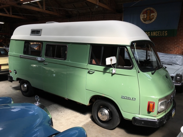 Mercedes Motoring - 1971 206D Hanomag Camper