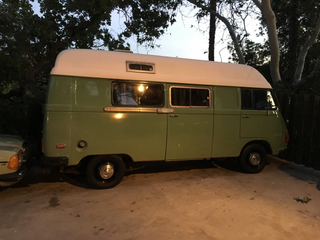 Mercedes Motoring - 1971 206D Hanomag Camper