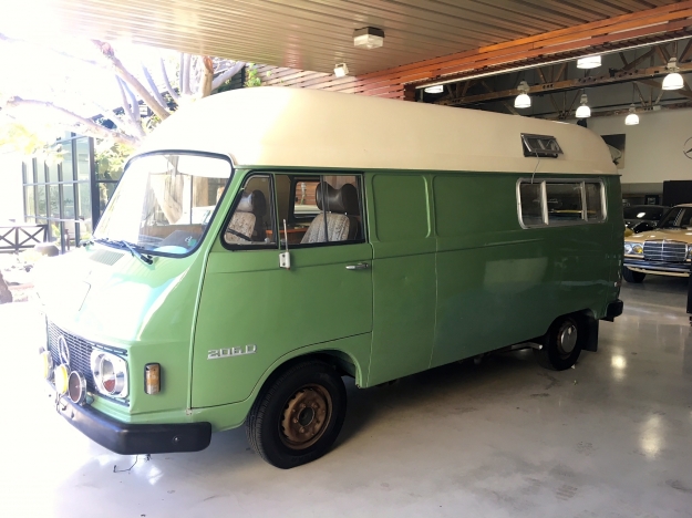Mercedes Motoring - 1971 206D Hanomag Camper