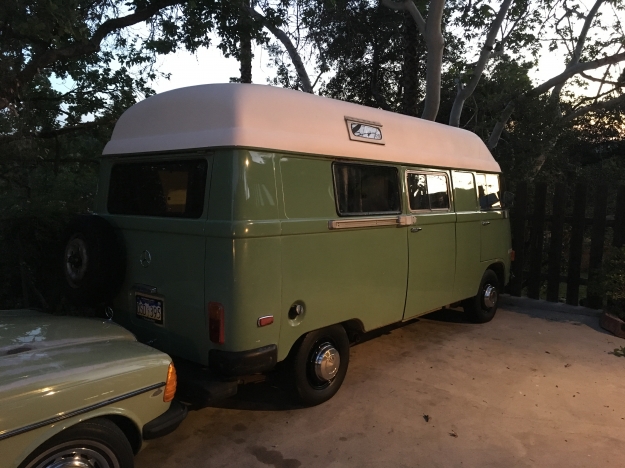 Mercedes Motoring - 1971 206D Hanomag Camper
